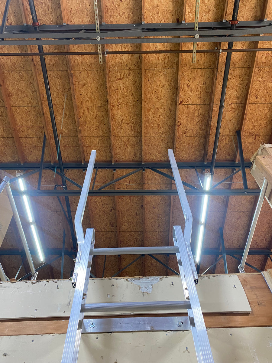 ALACCV - Aluminum Fixed Ladder with Handrails – AnyLadder